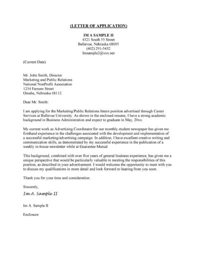 49 Best Letter Of Application Samples (+"How to Write" Guide) ᐅ