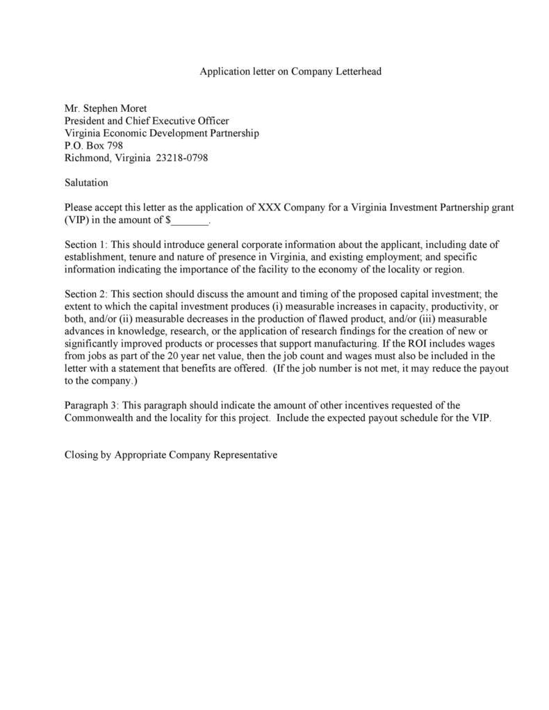 49 Best Letter Of Application Samples (+"How to Write" Guide) ᐅ