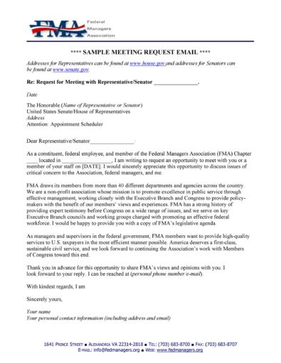 50 Great Meeting Request Email Samples 📧 ᐅ TemplateLab