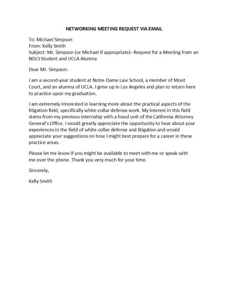 50 Great Meeting Request Email Samples 📧 ᐅ TemplateLab