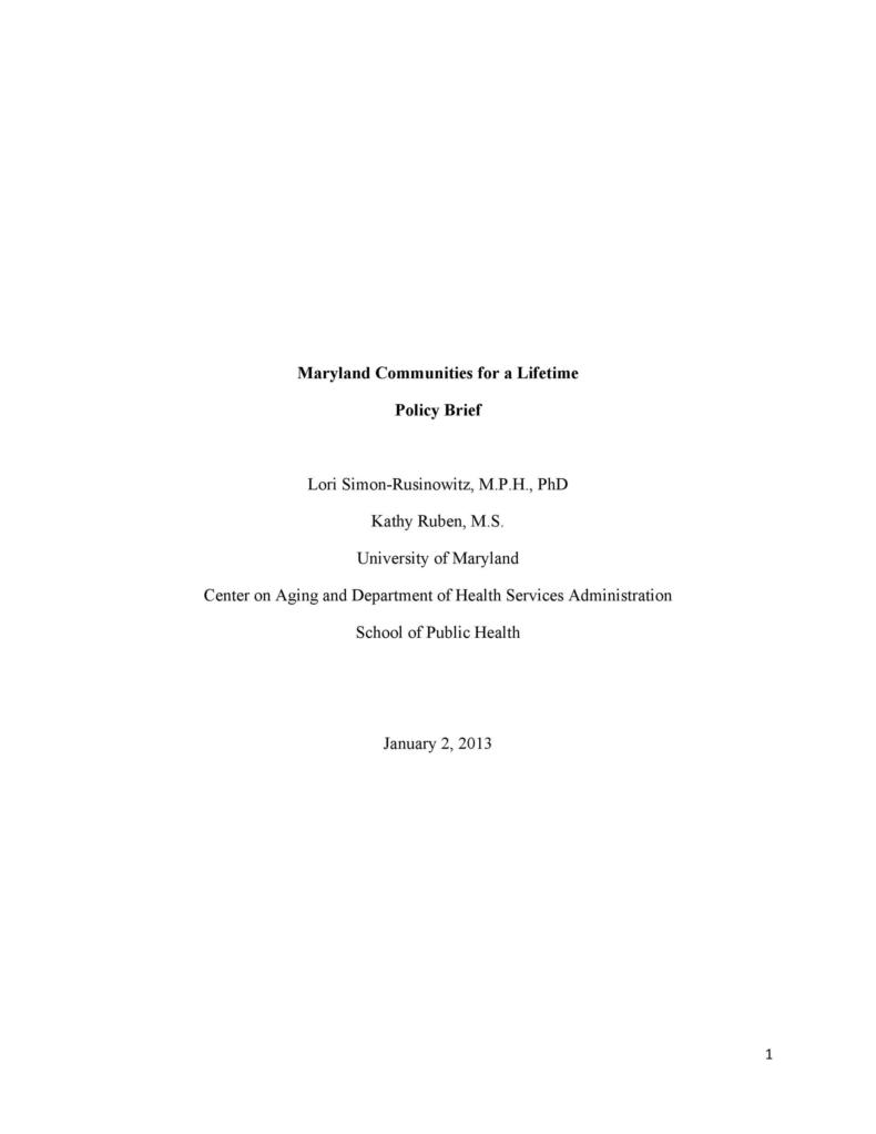 50 Free Policy Brief Templates (MS Word) ᐅ TemplateLab