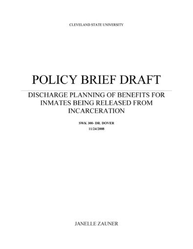 50 Free Policy Brief Templates (MS Word) ᐅ TemplateLab