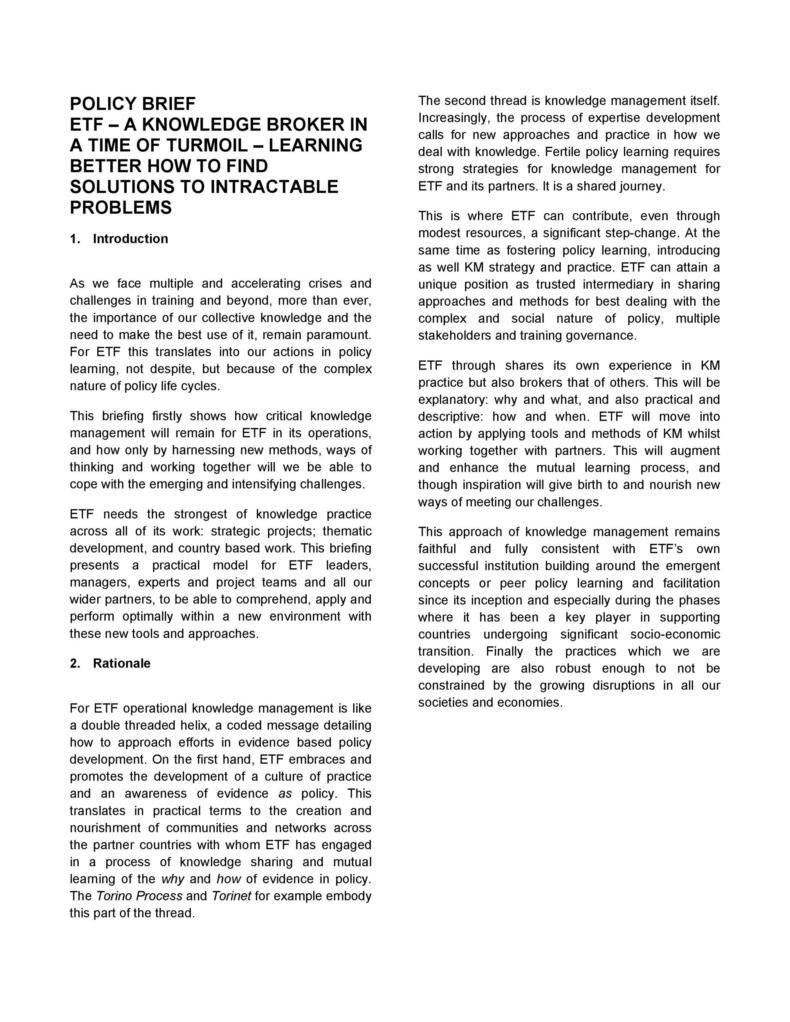 50 Free Policy Brief Templates (MS Word) ᐅ TemplateLab