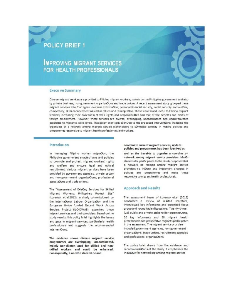50 Free Policy Brief Templates (MS Word) ᐅ TemplateLab