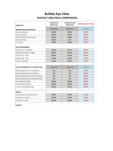 53 Stunning Price Comparison Templates (Excel & Word) ᐅ TemplateLab