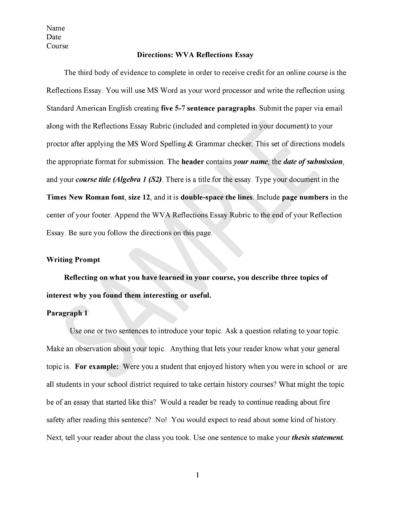 50 Best Reflective Essay Examples (+Topic Samples) ᐅ TemplateLab