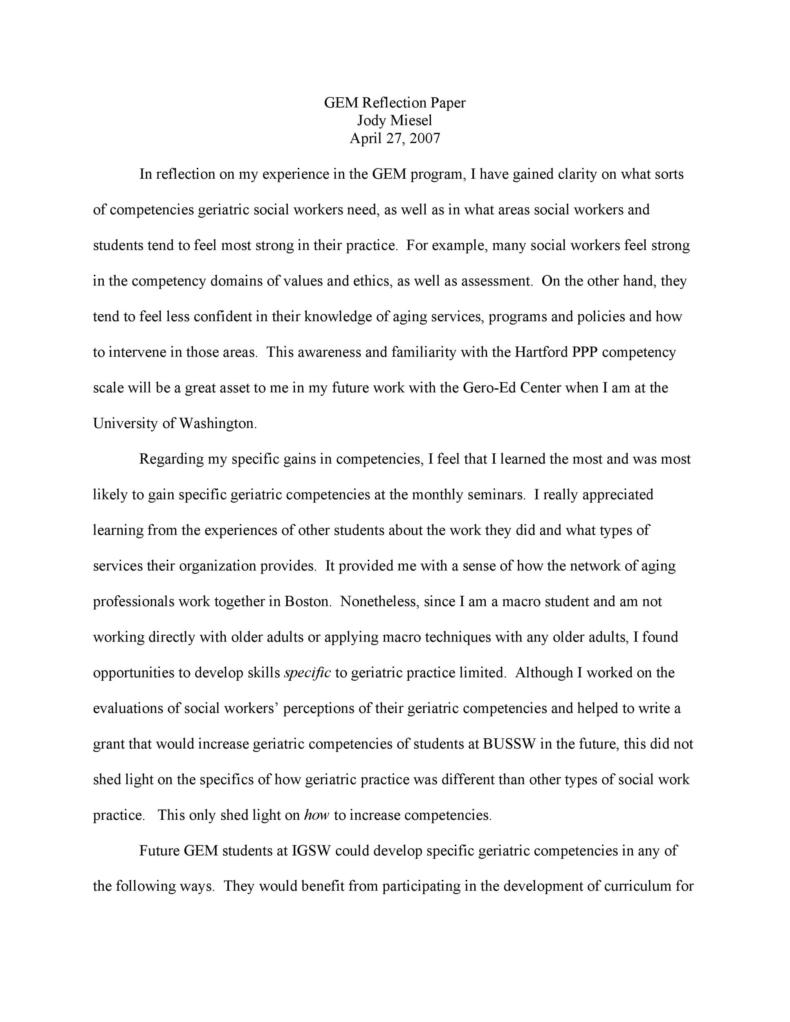 50 Best Reflective Essay Examples (+Topic Samples) ᐅ TemplateLab