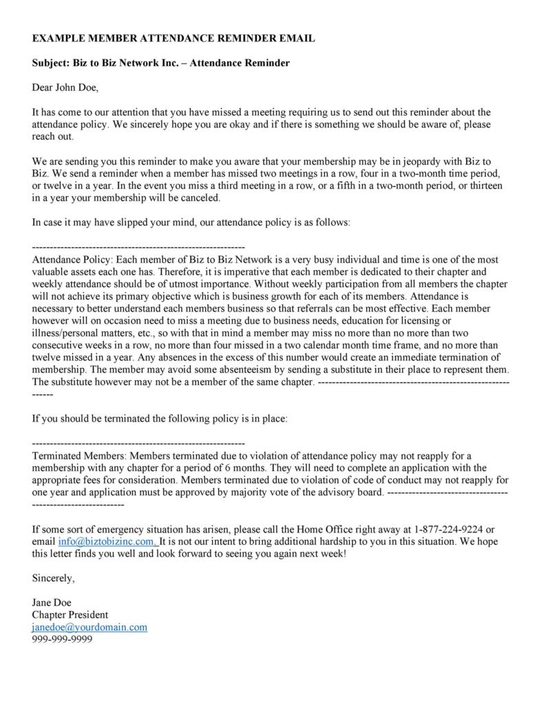 50 Polite Reminder Email Samples & Templates ᐅ TemplateLab