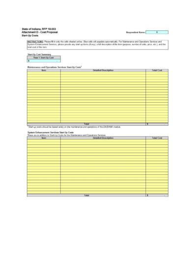 50 Best Startup Budget Templates (Free Download) ᐅ TemplateLab