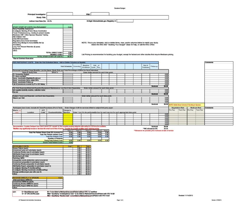 50 Best Startup Budget Templates (Free Download) ᐅ TemplateLab