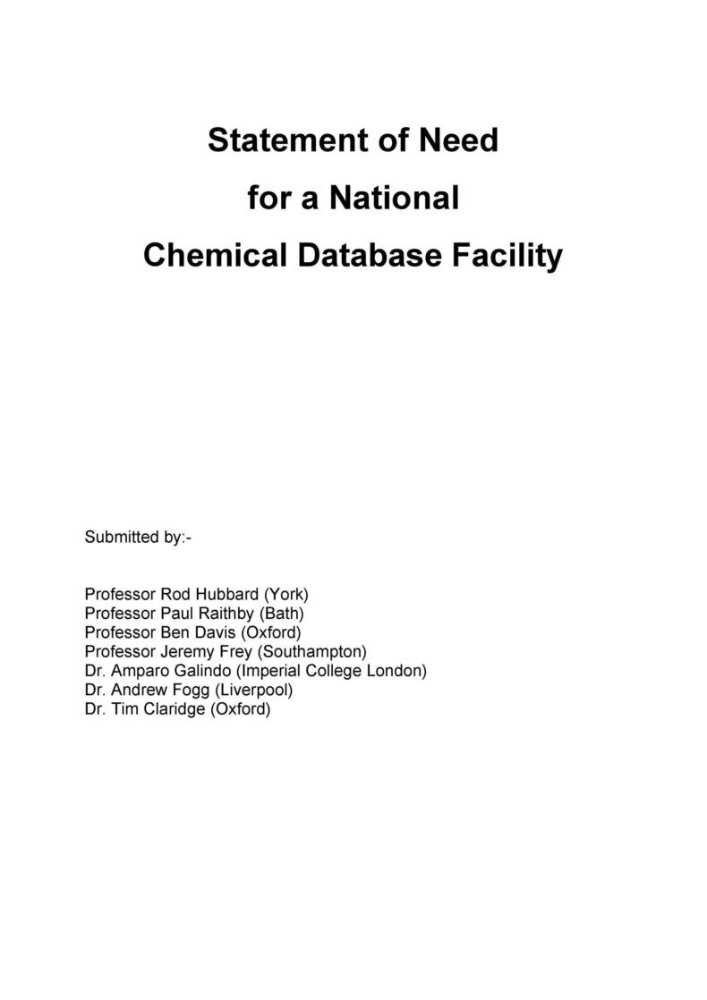 50 Effective Statement Of Need Templates (& Examples) ᐅ TemplateLab