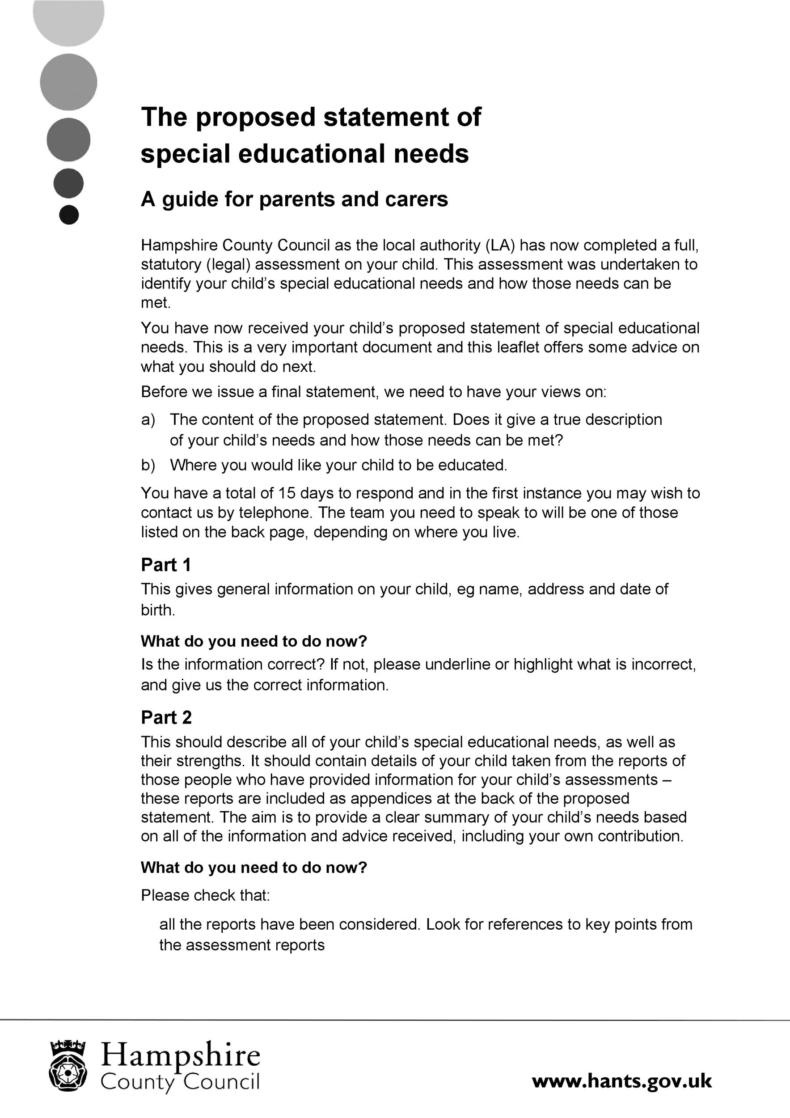 50 Effective Statement Of Need Templates (& Examples) ᐅ TemplateLab