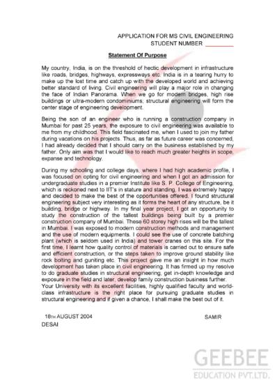 50 Statement Of Purpose Examples (Graduate School, MBA, PhD) ᐅ