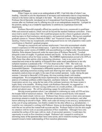 50 Statement Of Purpose Examples (Graduate School, MBA, PhD) ᐅ