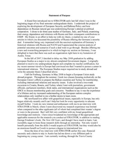 50 Statement Of Purpose Examples (Graduate School, MBA, PhD) ᐅ