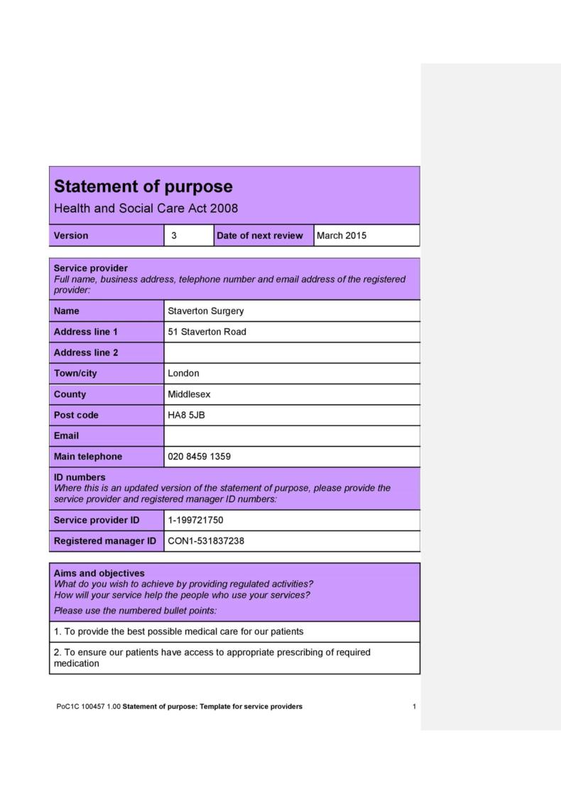 50 Statement Of Purpose Examples (Graduate School, MBA, PhD) ᐅ