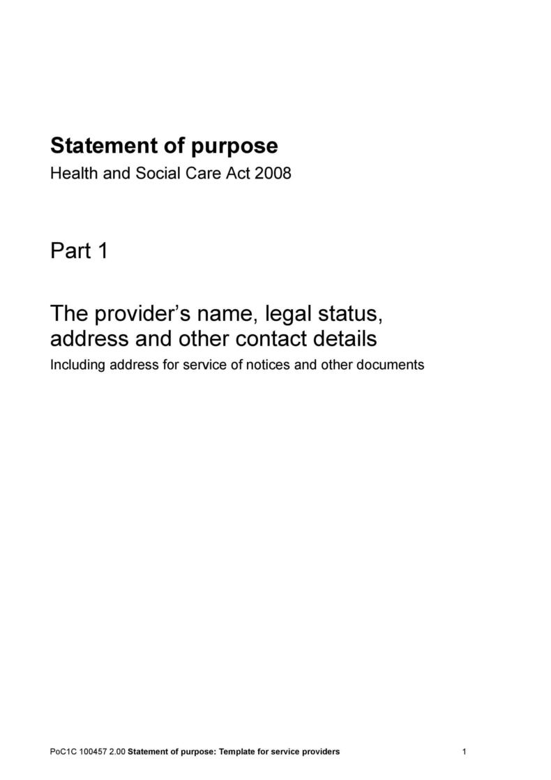 50 Statement Of Purpose Examples (Graduate School, MBA, PhD) ᐅ