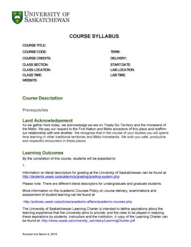 47 Editable Syllabus Templates (course Syllabus) ᐅ Templatelab