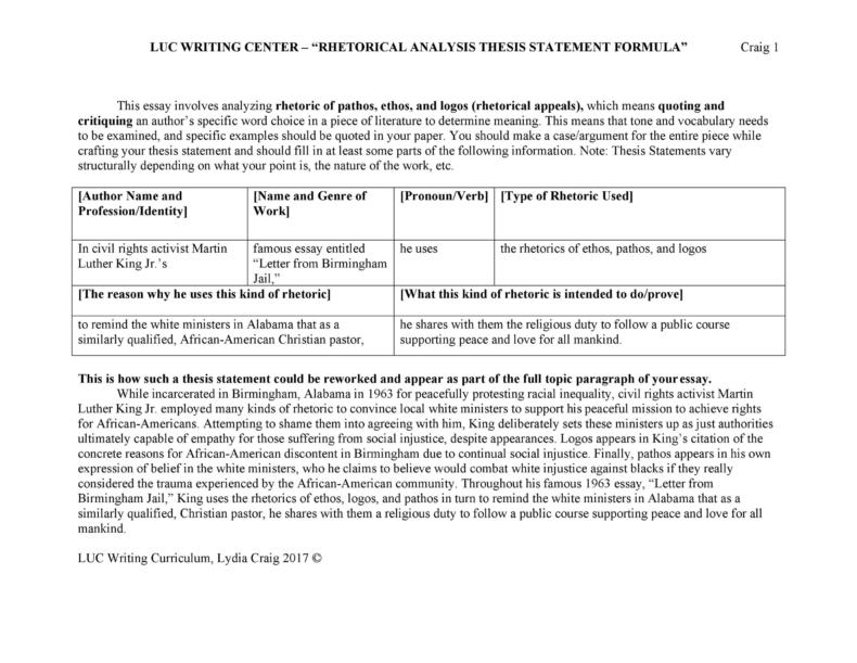 45 Perfect Thesis Statement Templates (+ Examples) ᐅ TemplateLab