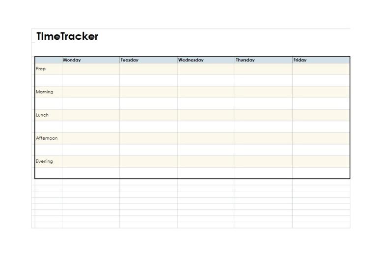 47 Free Time Tracking Spreadsheets [Excel] ᐅ TemplateLab