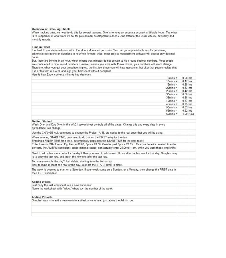 47 Free Time Tracking Spreadsheets [Excel] ᐅ TemplateLab
