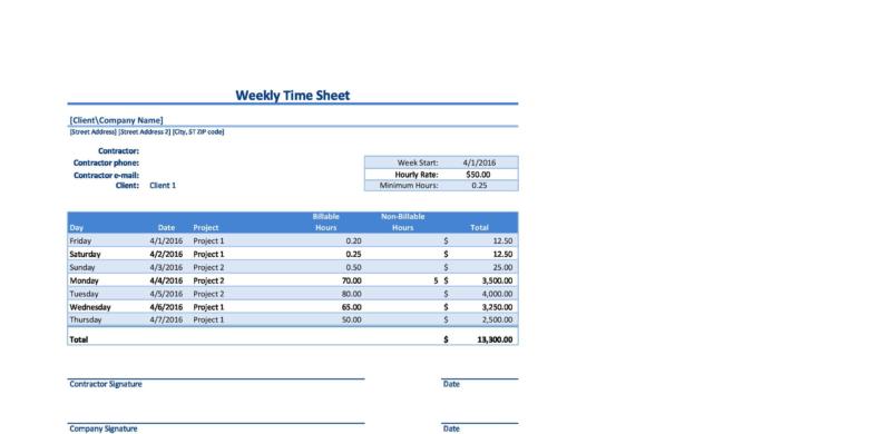 47 Free Time Tracking Spreadsheets [Excel] ᐅ TemplateLab