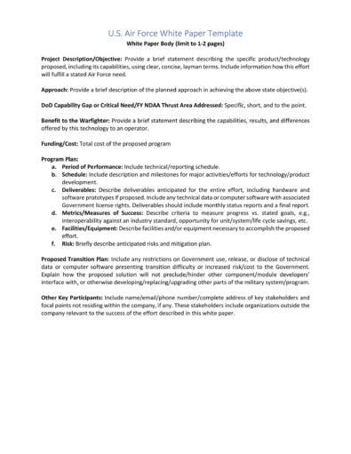 50 Best White Paper Templates (MS Word) ᐅ TemplateLab