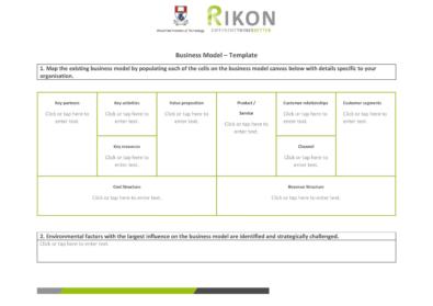 50 Amazing Business Model Canvas Templates ᐅ TemplateLab