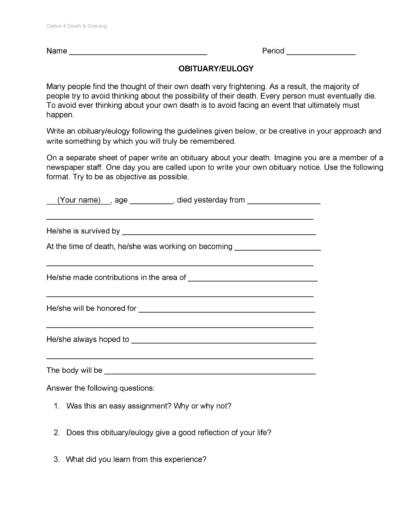 50 Best Eulogy Templates (For Relatives or Friends) ᐅ TemplateLab