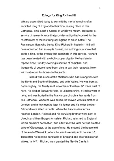 50 Best Eulogy Templates (For Relatives or Friends) ᐅ TemplateLab