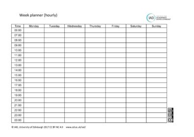 43 Effective Hourly Schedule Templates (Excel, Word, PDF) ᐅ TemplateLab