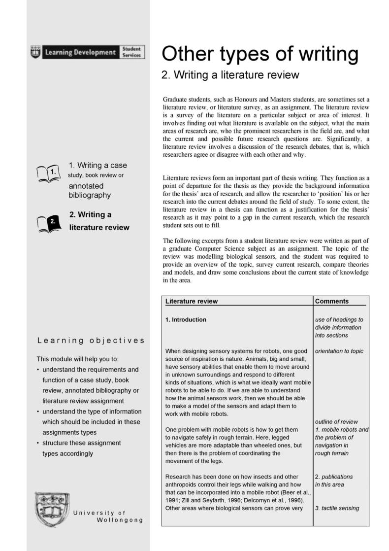 50 Smart Literature Review Templates (APA) ᐅ TemplateLab