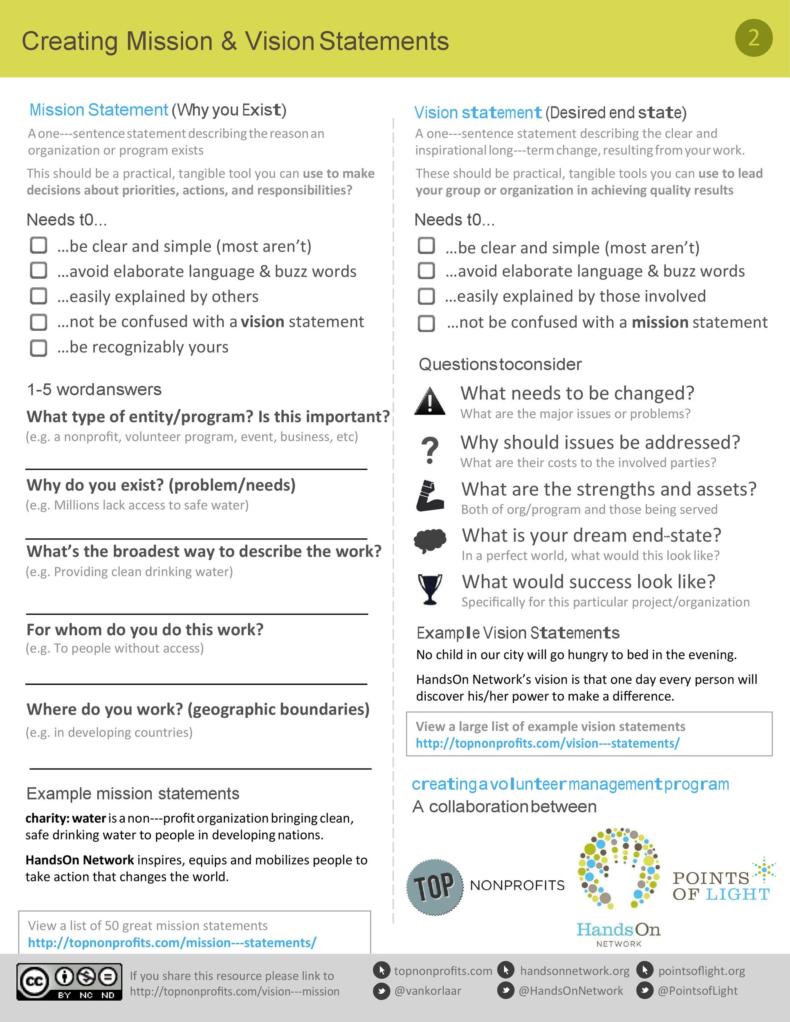 37 Inspiring Mission Statement Templates (Business or Personal) ᐅ