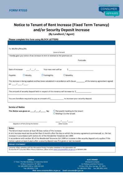 46 Friendly Rent Increase Letters & Notices [DOC, PDF]