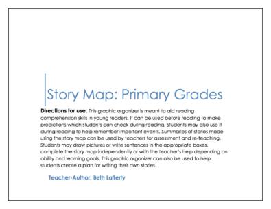 41 Free & Printable Story Map Templates [PDF, Word, PPT]