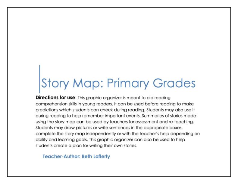 41 Free & Printable Story Map Templates [PDF, Word, PPT]