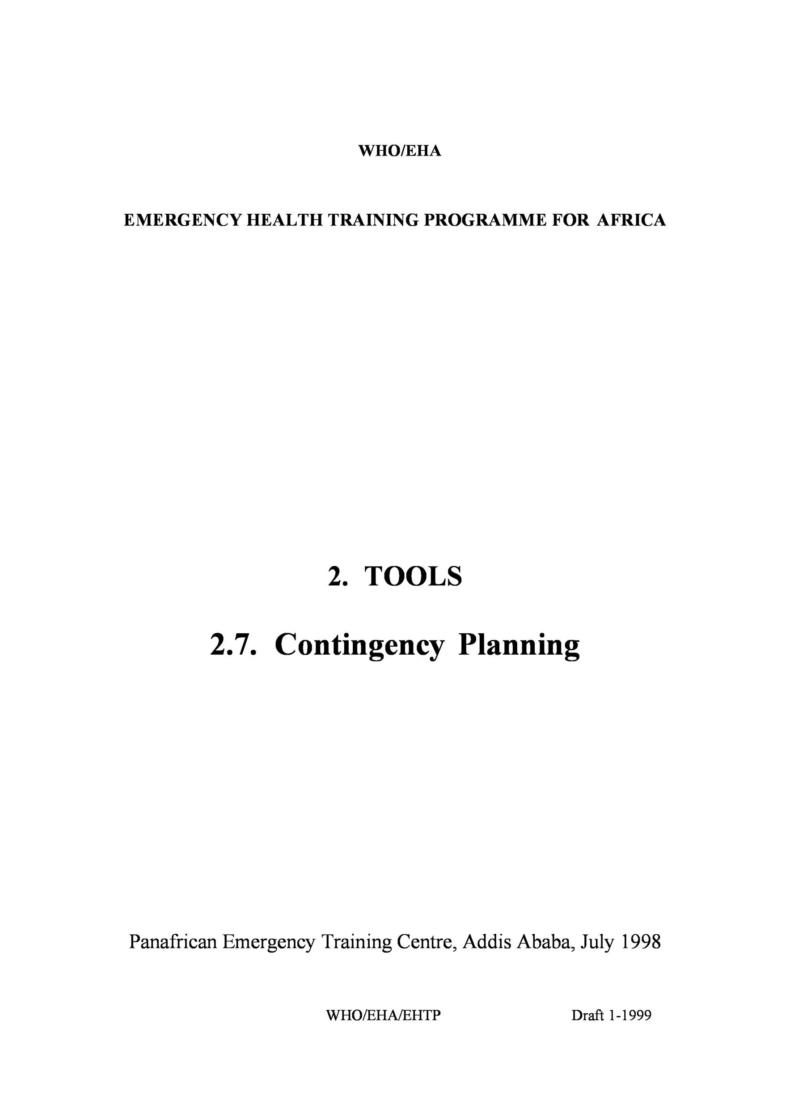 40 Detailed Contingency Plan Examples (& Free Templates) ᐅ