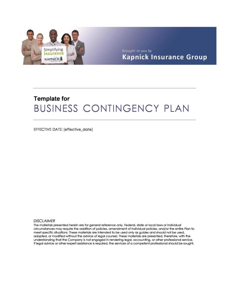 40 Detailed Contingency Plan Examples (& Free Templates) ᐅ