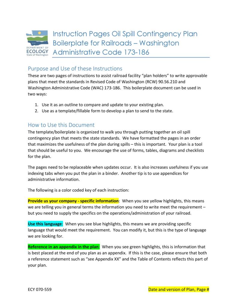 40 Detailed Contingency Plan Examples (& Free Templates) ᐅ