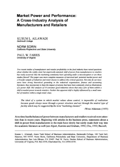 39 Free Industry Analysis Examples & Templates ᐅ TemplateLab