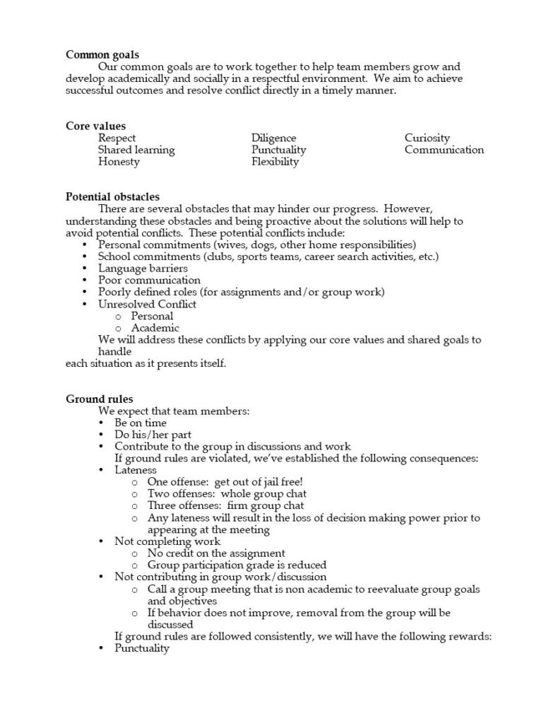 49 Useful Team Charter Templates (& Examples) ᐅ TemplateLab