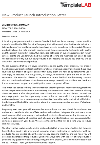 40+ Letter of Introduction Templates & Examples