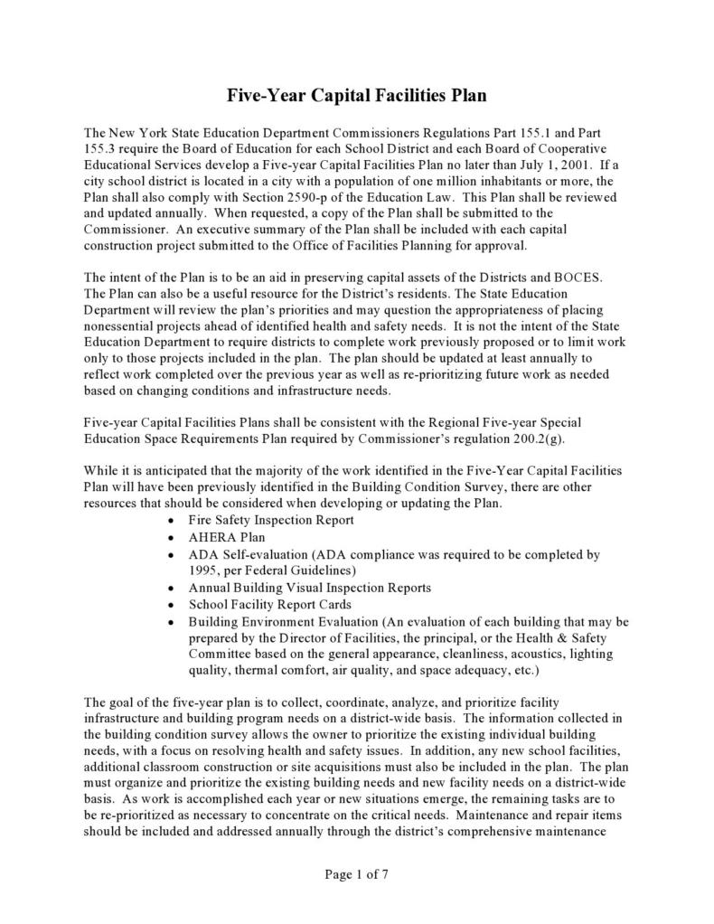 40 Useful 5 Year Plan Templates (Personal, Career, Business) ᐅ