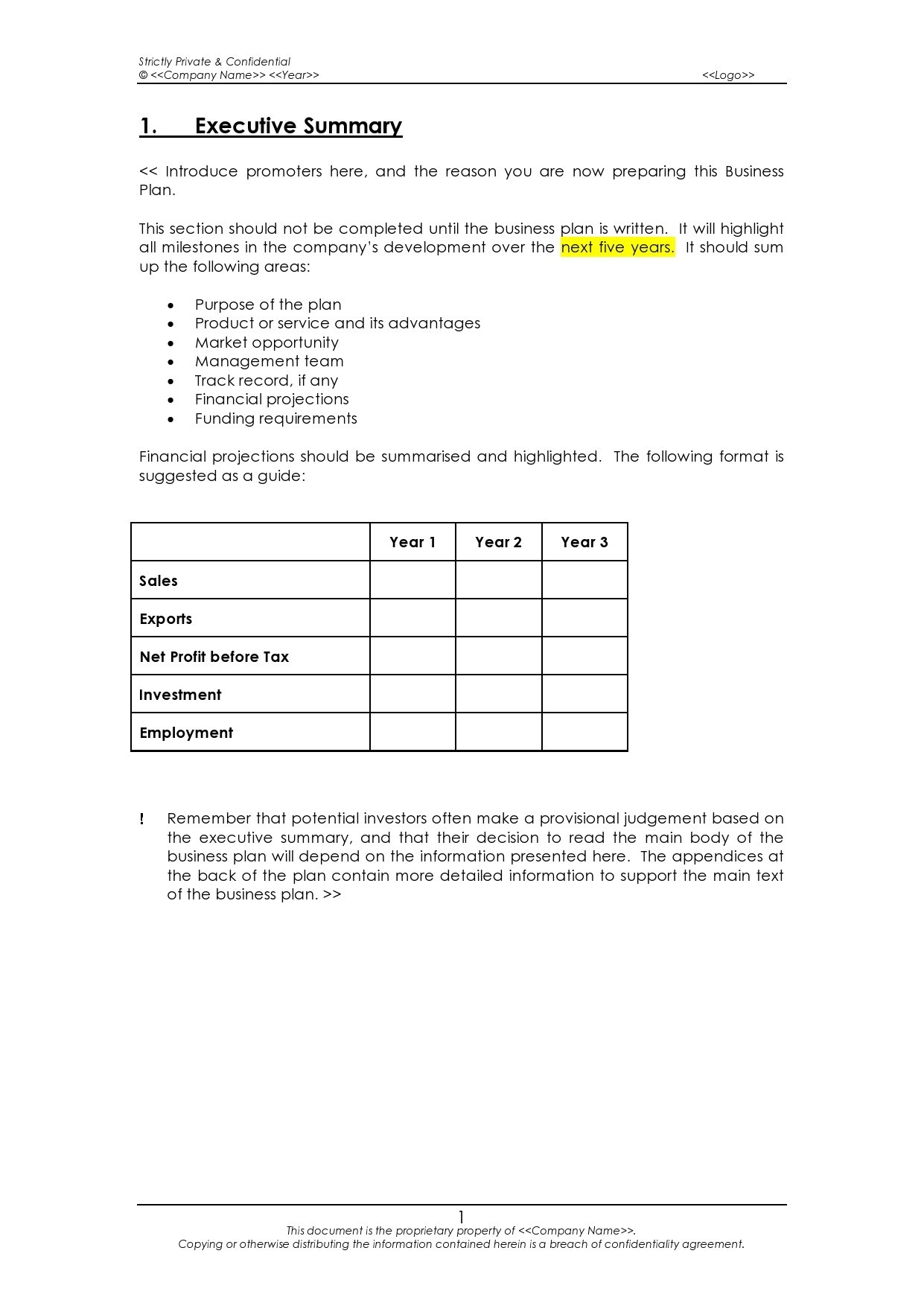 Sa3dahnews Get 50 Get 1 3 5 Year Business Plan Template Pictures Jpg