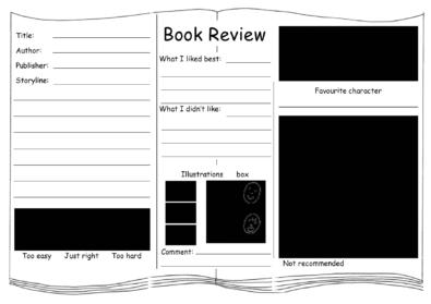 50 Best Book Review Templates (Kids, Middle School etc.) ᐅ TemplateLab