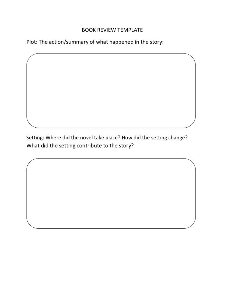 50 Best Book Review Templates (Kids, Middle School etc.) ᐅ TemplateLab