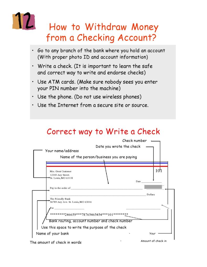 23 Blank Check Templates (Real & Fake) ᐅ TemplateLab