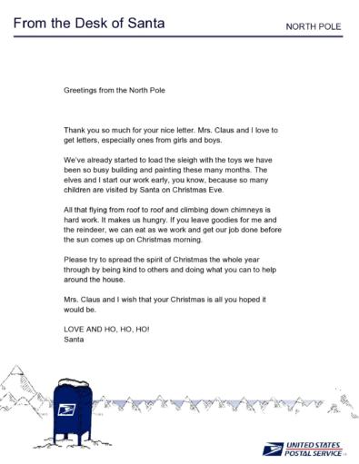 45 Printable Christmas Letter Templates [100% FREE] ᐅ TemplateLab