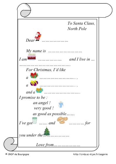 45 Printable Christmas Letter Templates [100% FREE] ᐅ TemplateLab