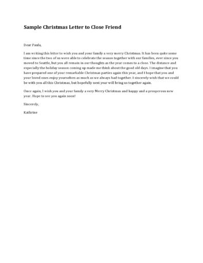 45 Printable Christmas Letter Templates [100% FREE] ᐅ TemplateLab
